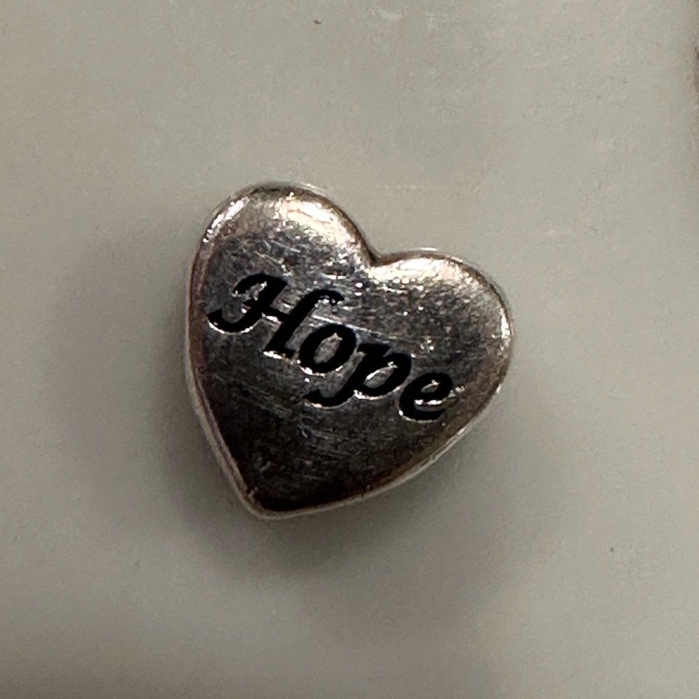 Authentic Pandora Symbol Of Hope Charm - Gem